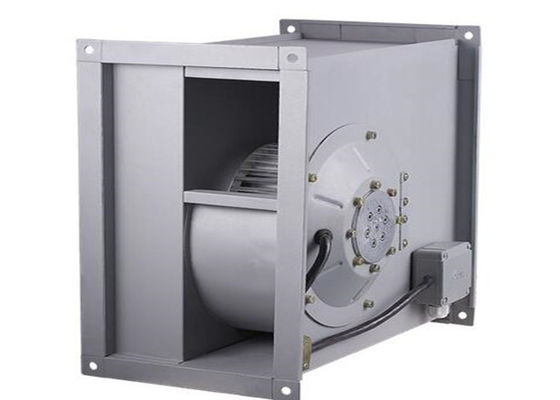 Silent Hvac Rectangular Duct Blower / Box Rectangular Duct Booster Fan ...