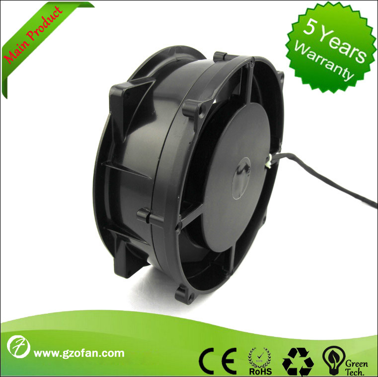 200mm Metal Square 0-10V/PWM Control 48v Dc Industrial Axial Fan For ...