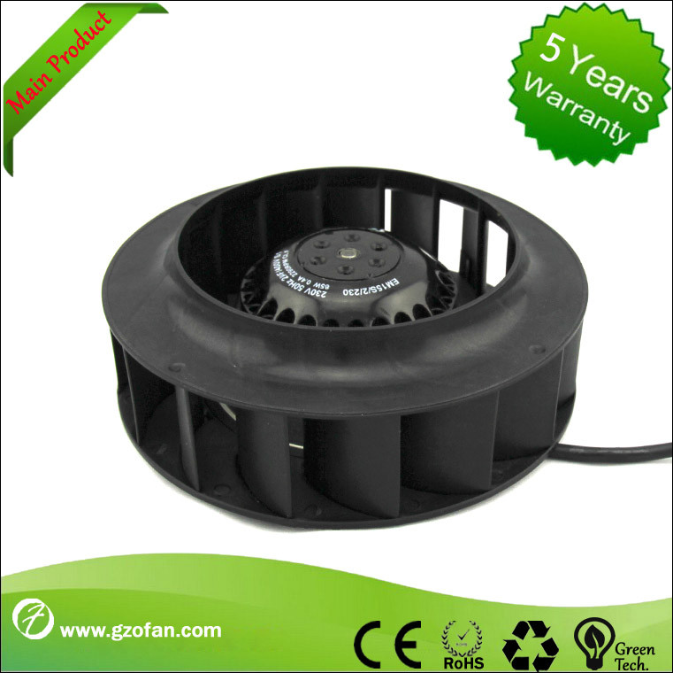 AC Centrifugal Fan Blower , Compact Industrial Ventilation Fans With ...